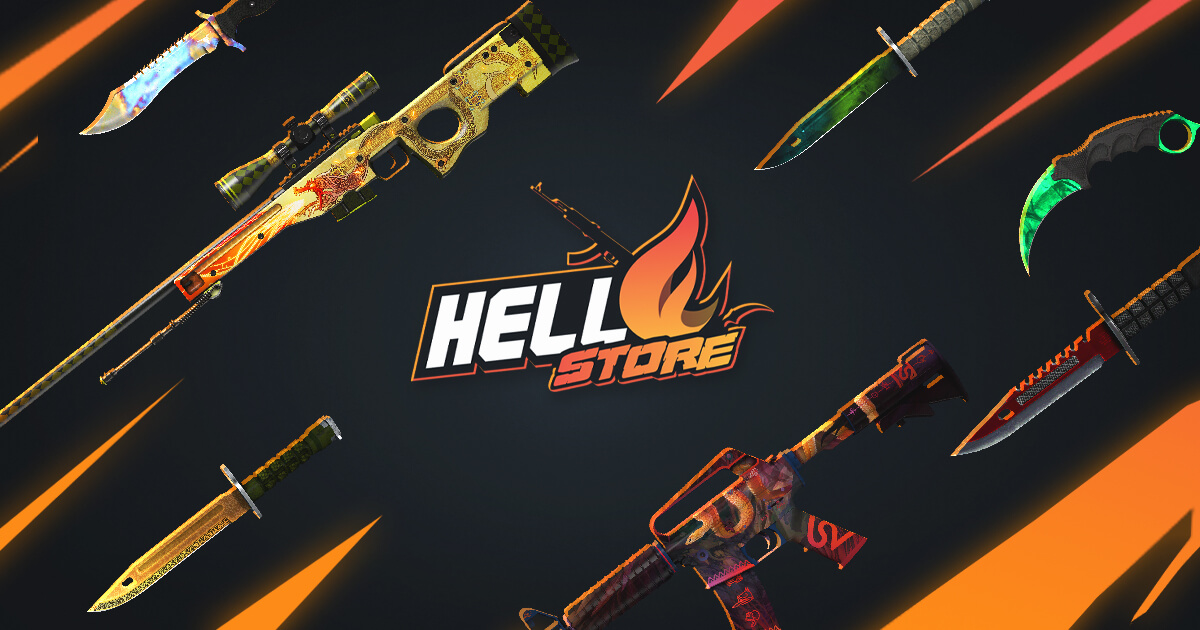 hellstore.me - Вывод | Получите CS:GO скины в свой инвентарь
